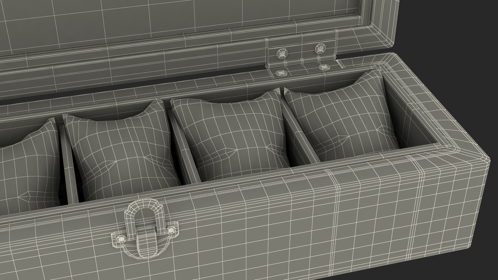 3D Watch Display Box Dark - TurboSquid 2031221