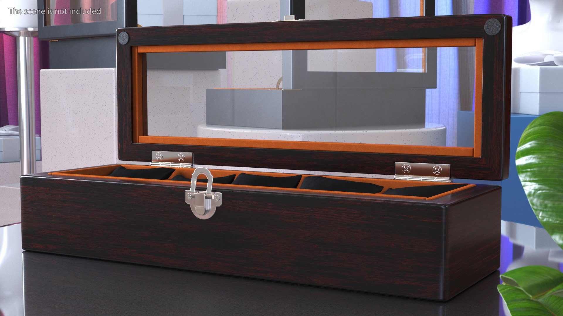 3D Watch Display Box Dark - TurboSquid 2031221