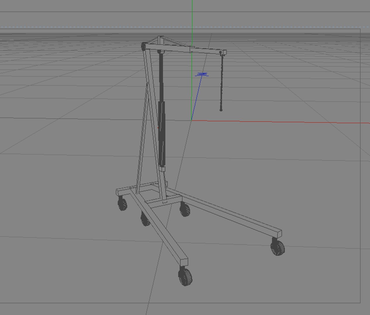 Engine Hoist 3d Model