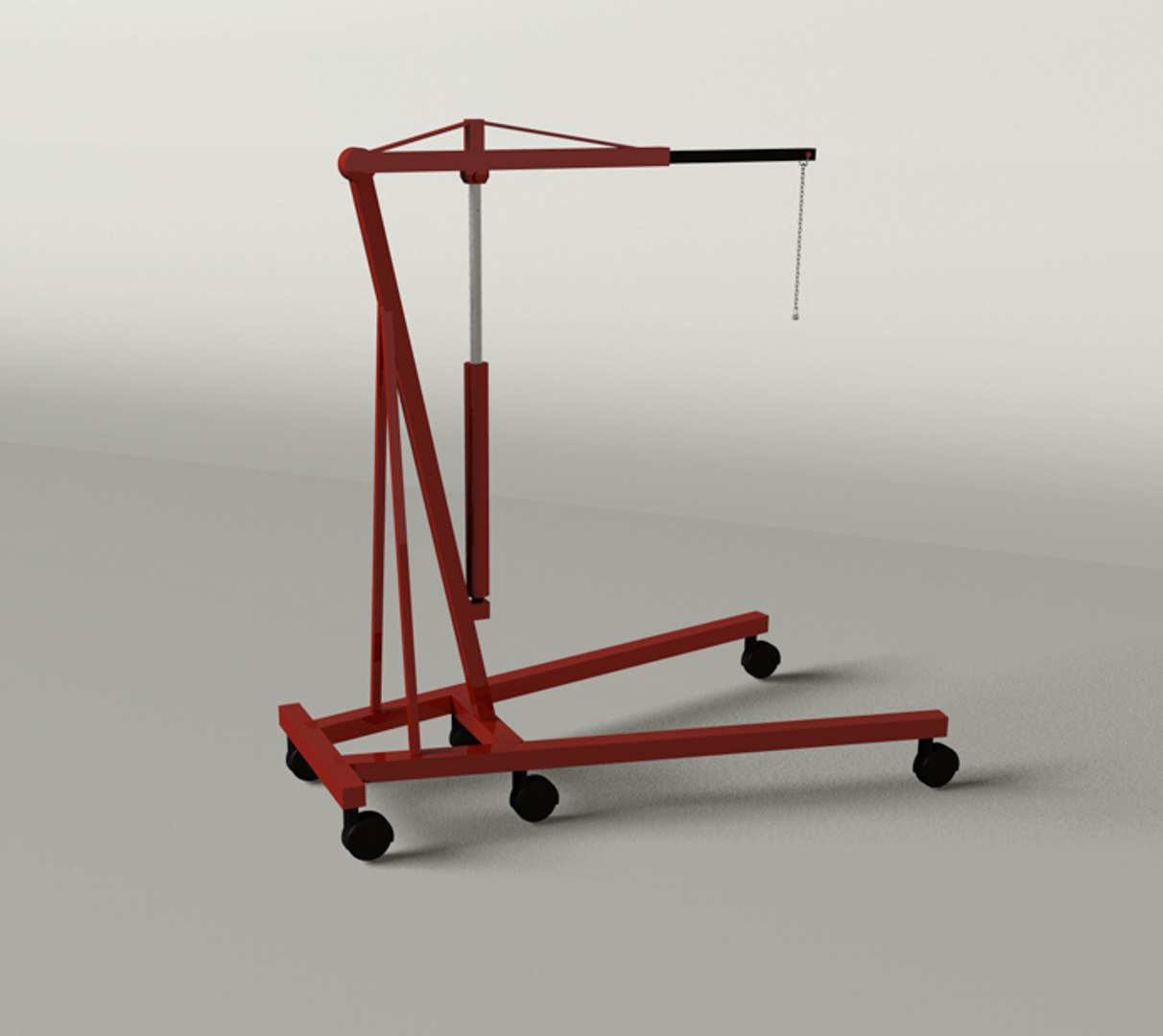 Engine Hoist 3d Model