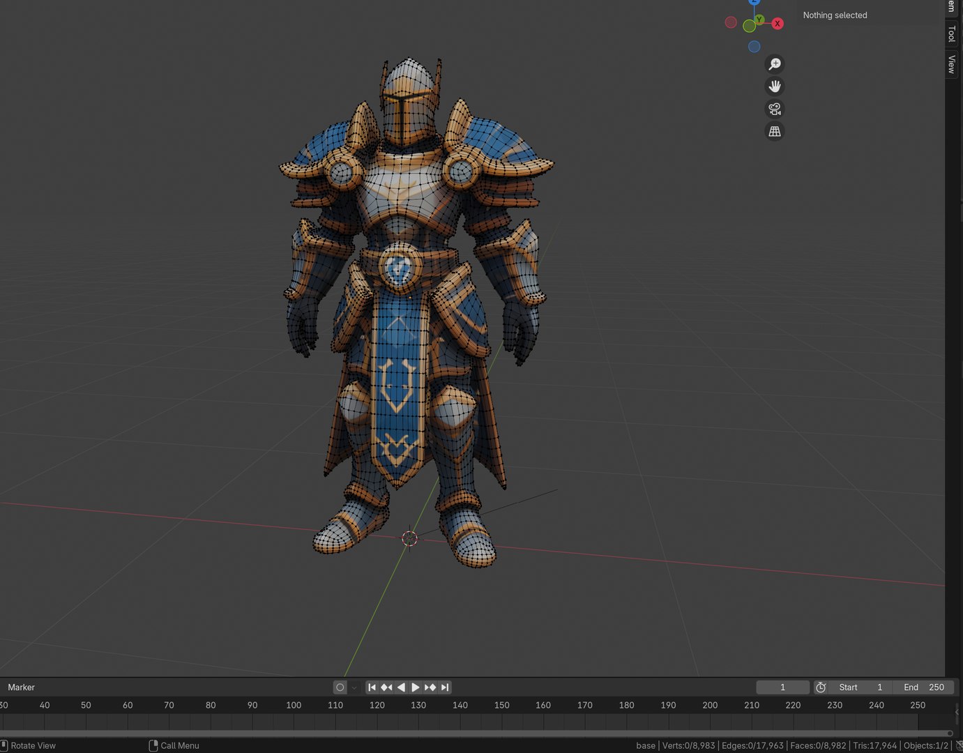 Fantasy Knight 3D Model - TurboSquid 2309368