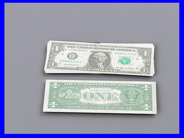 One Dollar Bill 3D Models for Download | TurboSquid