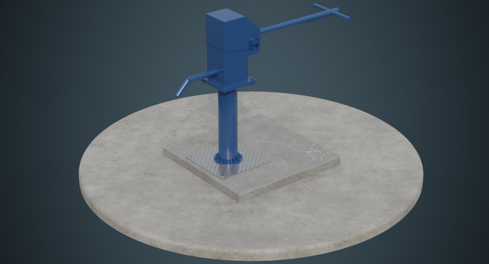 Hand Pump 3a 3D Model - TurboSquid 1649646