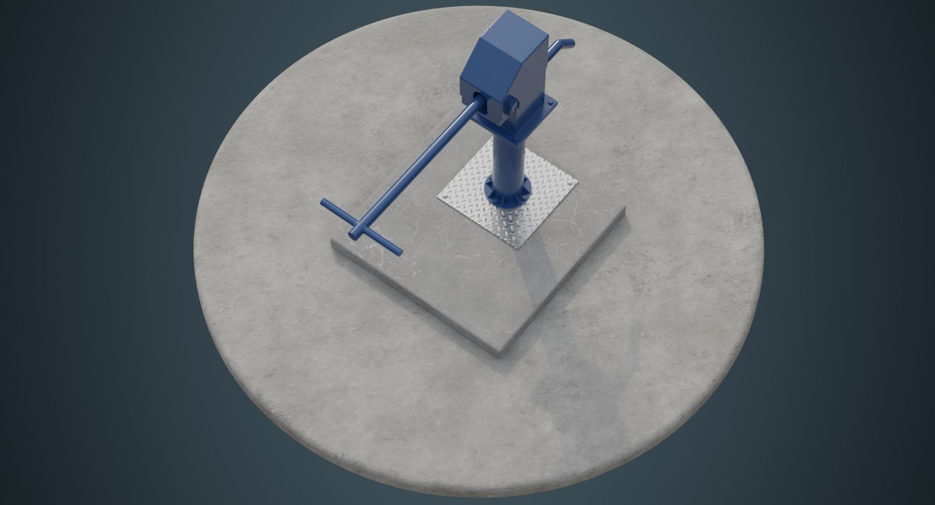Hand Pump 3a 3D Model - TurboSquid 1649646
