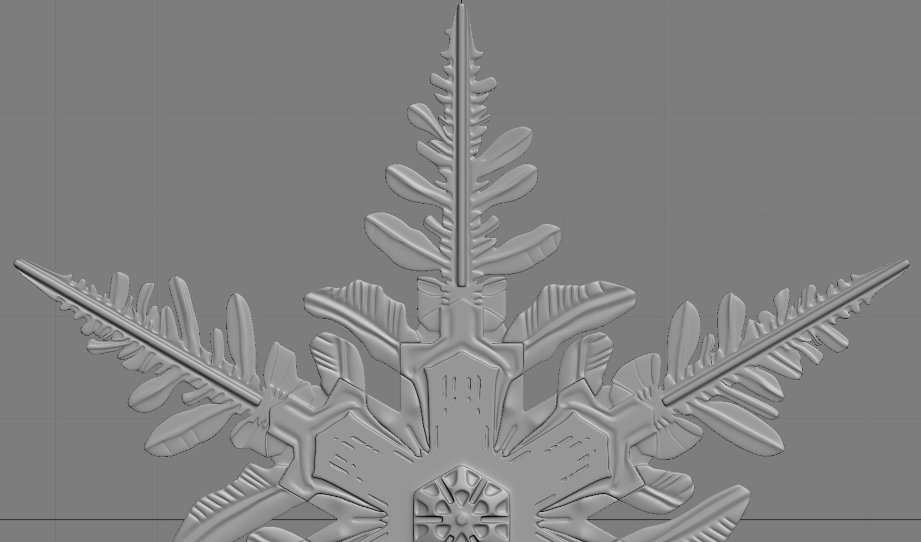 Snowflake New 3d Max