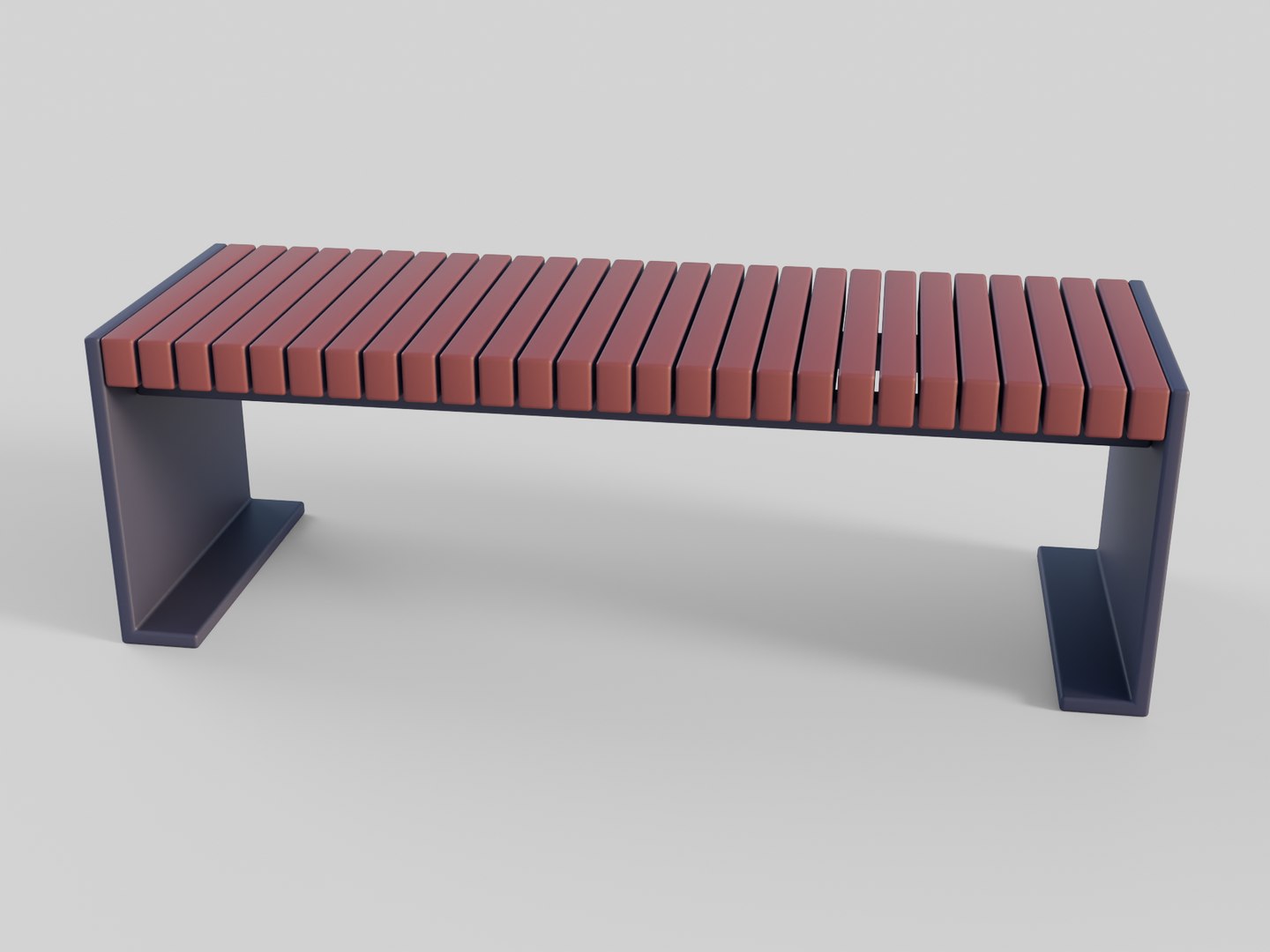 3D Model Cartoon Bench 9 - TurboSquid 2030711