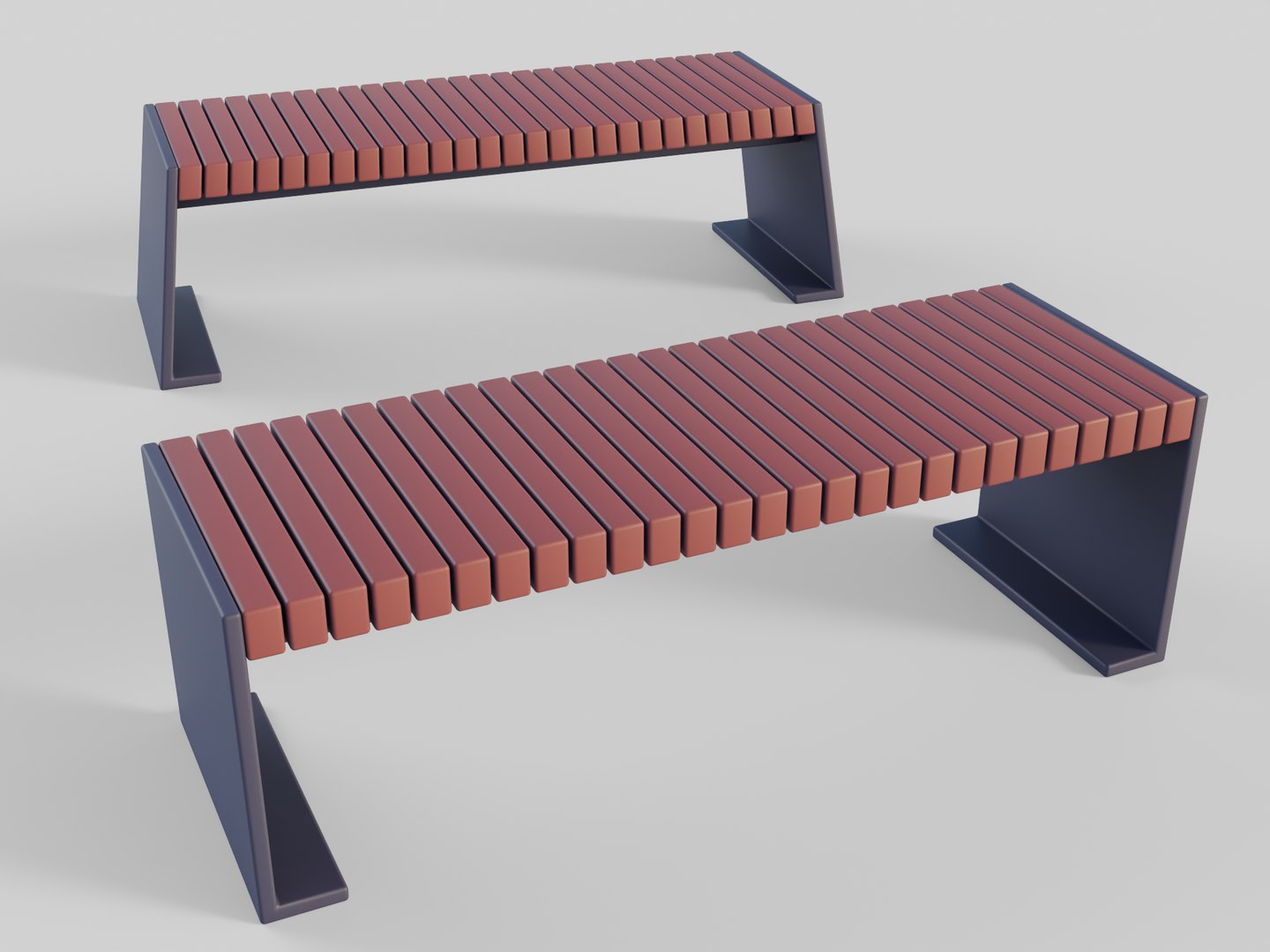 3D Model Cartoon Bench 9 - TurboSquid 2030711