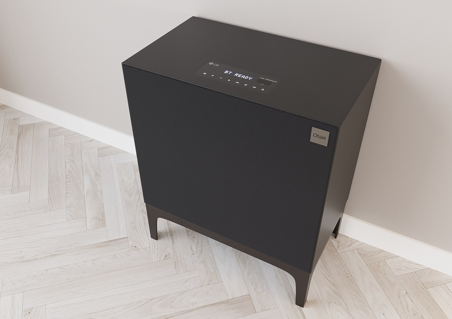 3D LG AL7 Wooper Speaker Model - TurboSquid 1967418