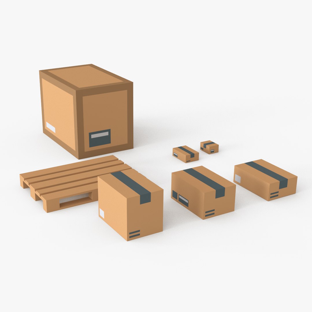 3D Warehouse Ware Packs Shipment Pallet - TurboSquid 1997544