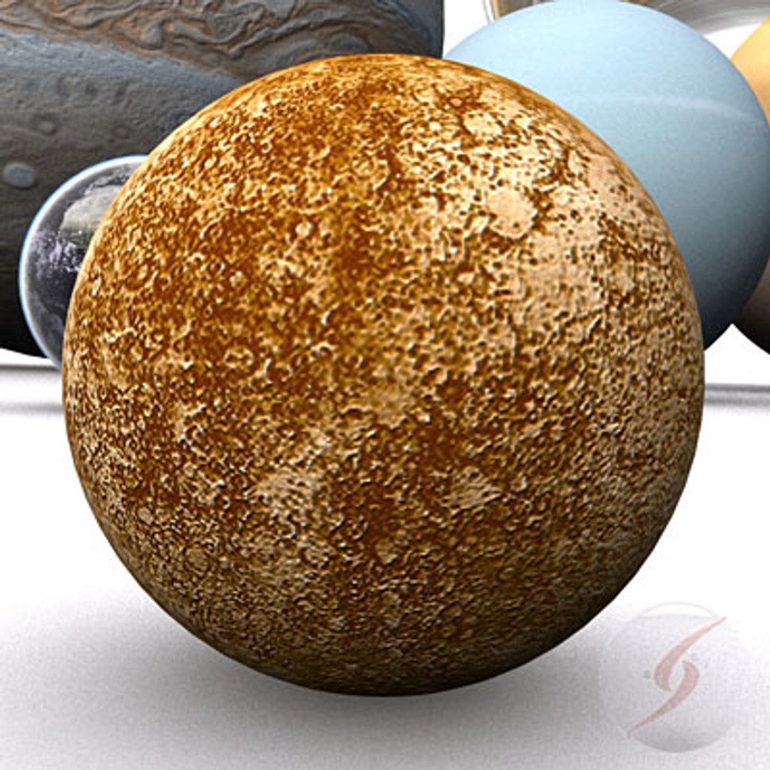 Planetas Solar Planets 3d Model