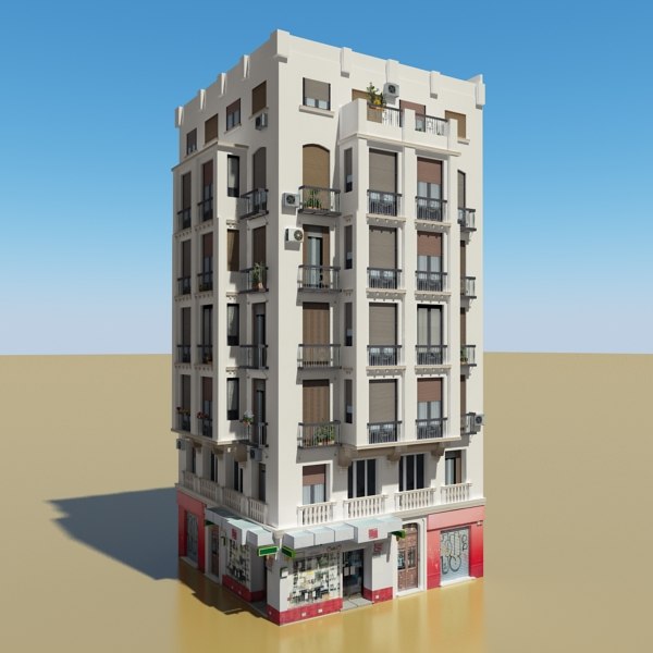 3d 104 buildings