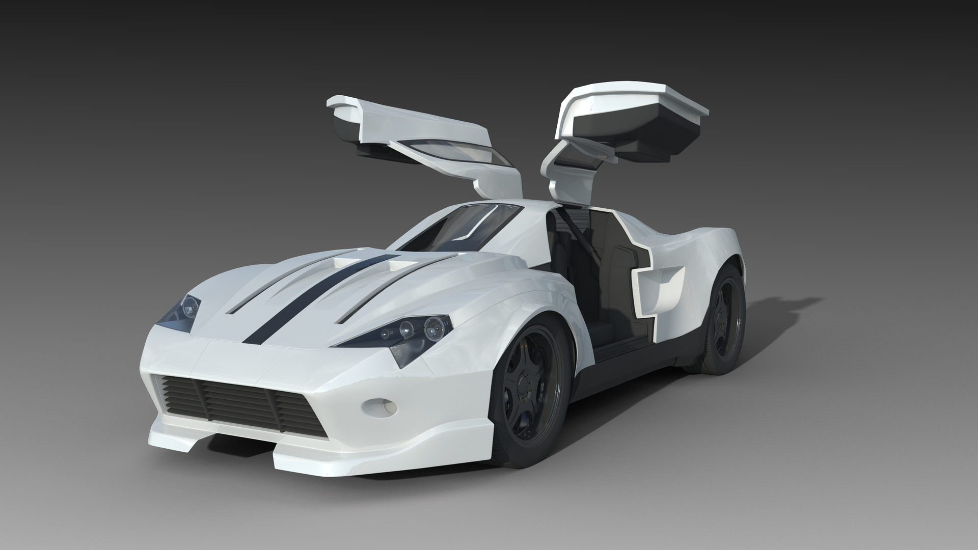 Futuristic Concept Car 3D Model - TurboSquid 1870985