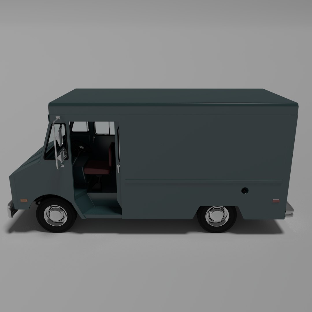 3D Step Van Model - TurboSquid 1448154