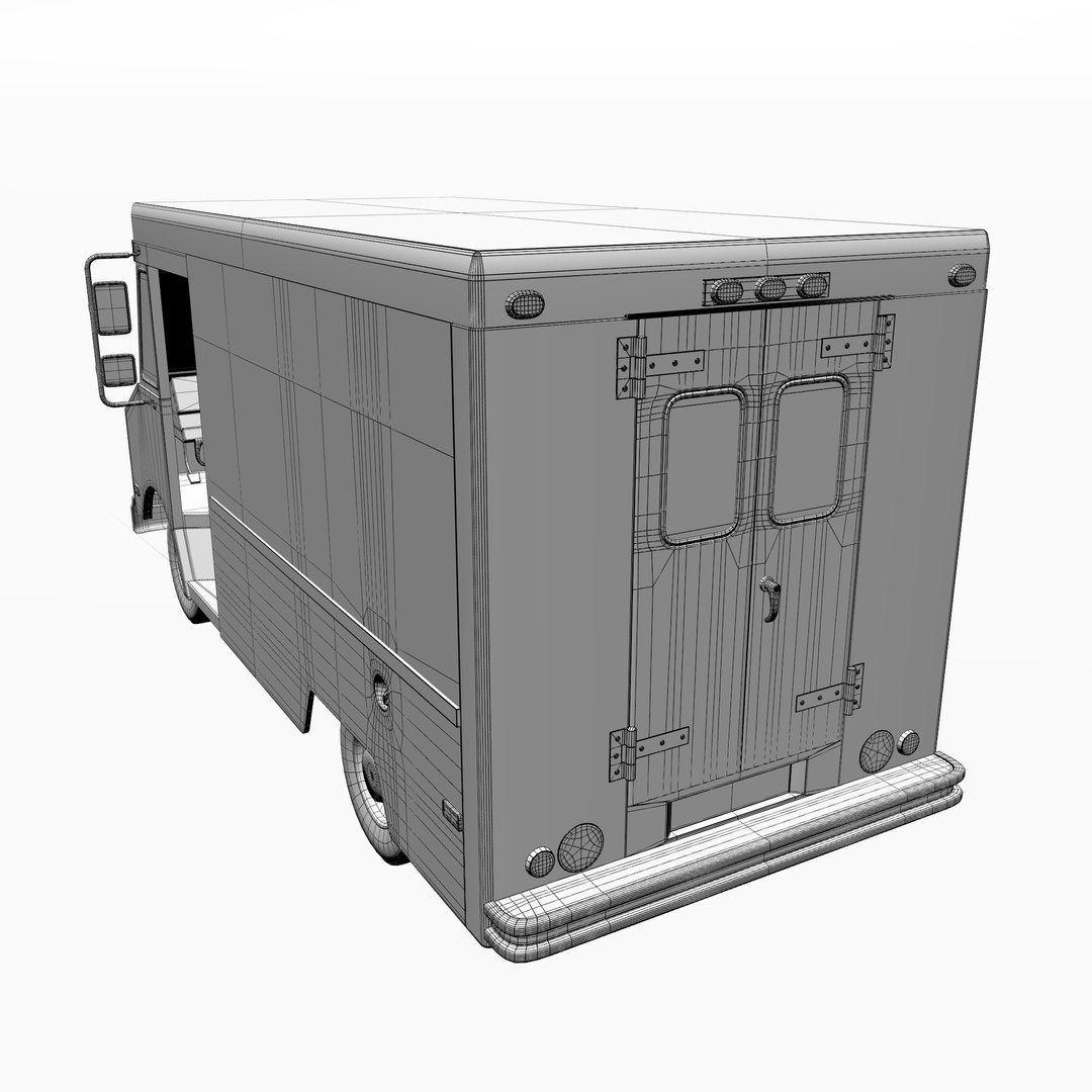 3D Step Van Model - TurboSquid 1448154