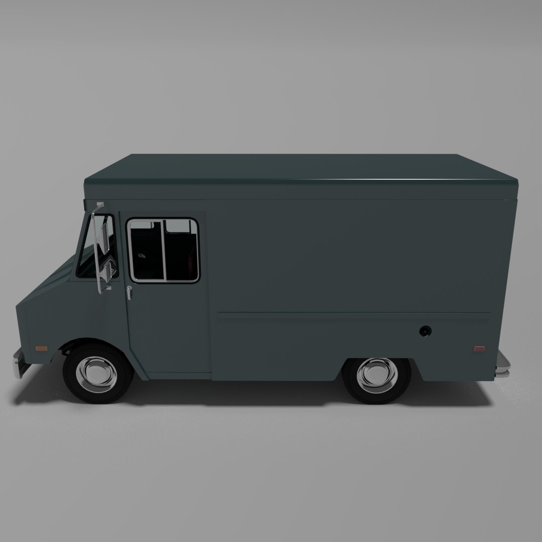3D Step Van Model - TurboSquid 1448154