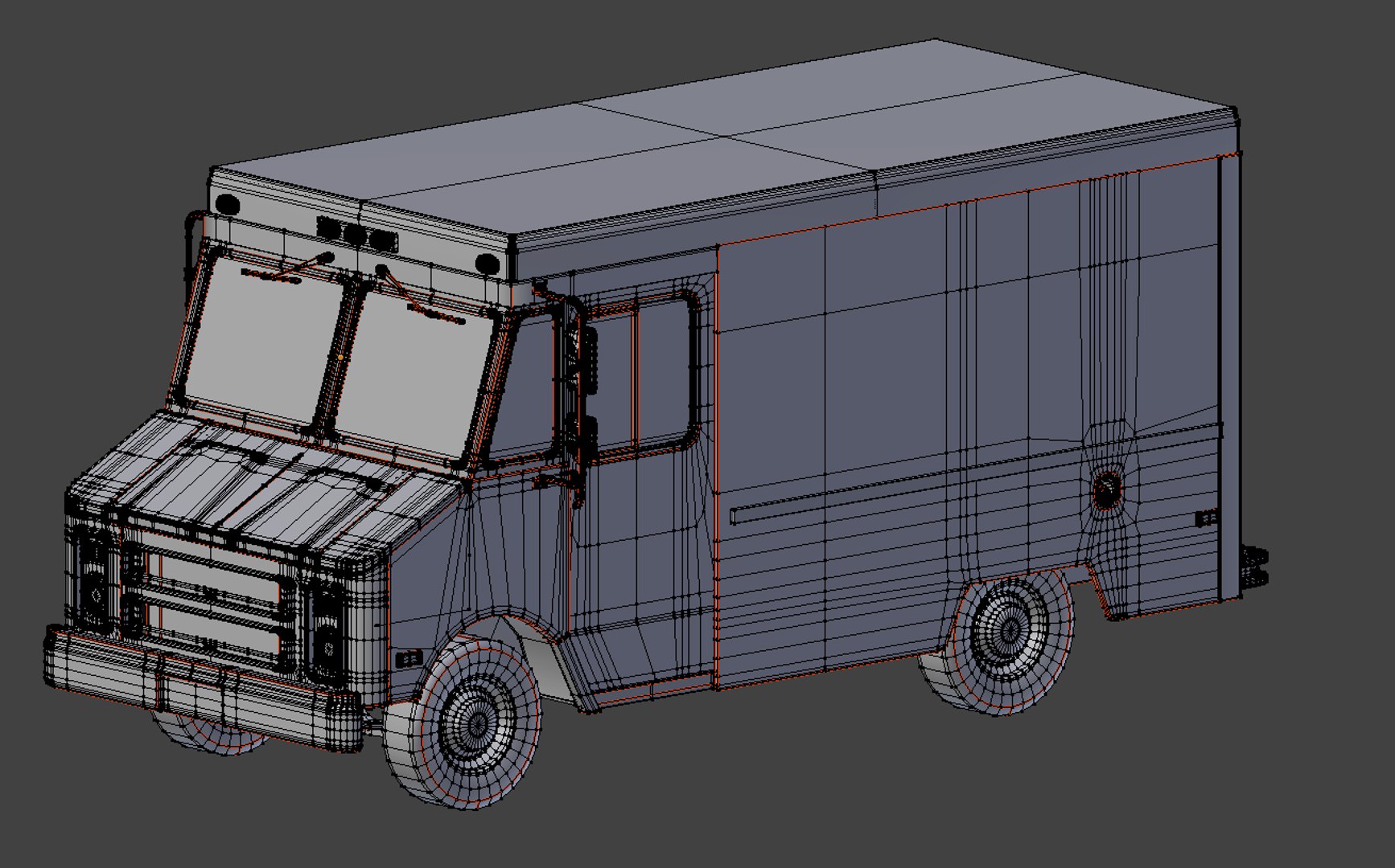 3D Step Van Model - TurboSquid 1448154