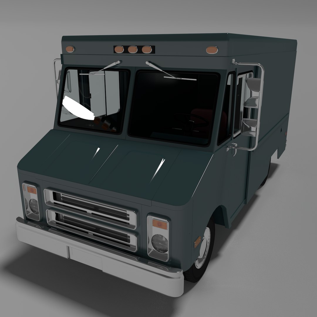 3D Step Van Model - TurboSquid 1448154