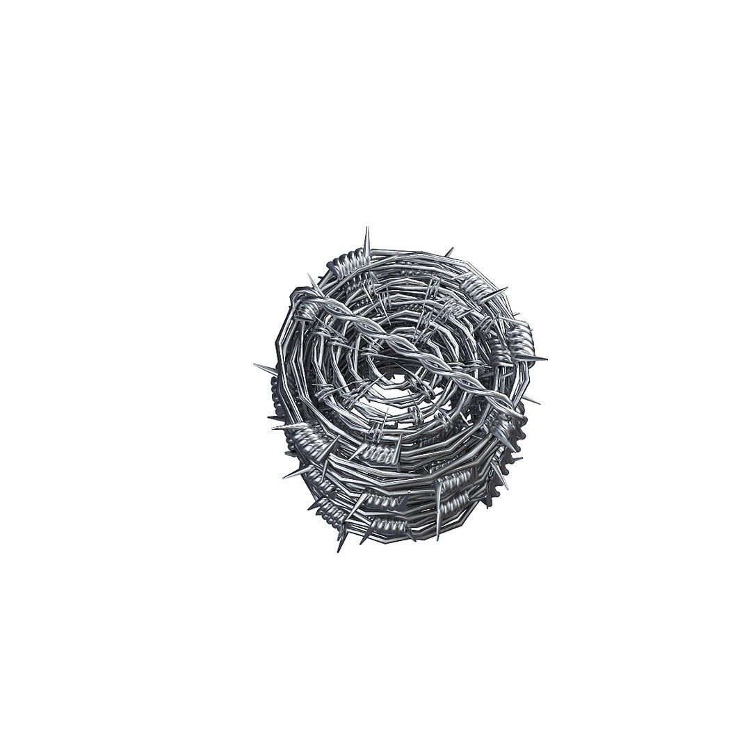 3D Model Barbed Wire 3 - TurboSquid 1632610