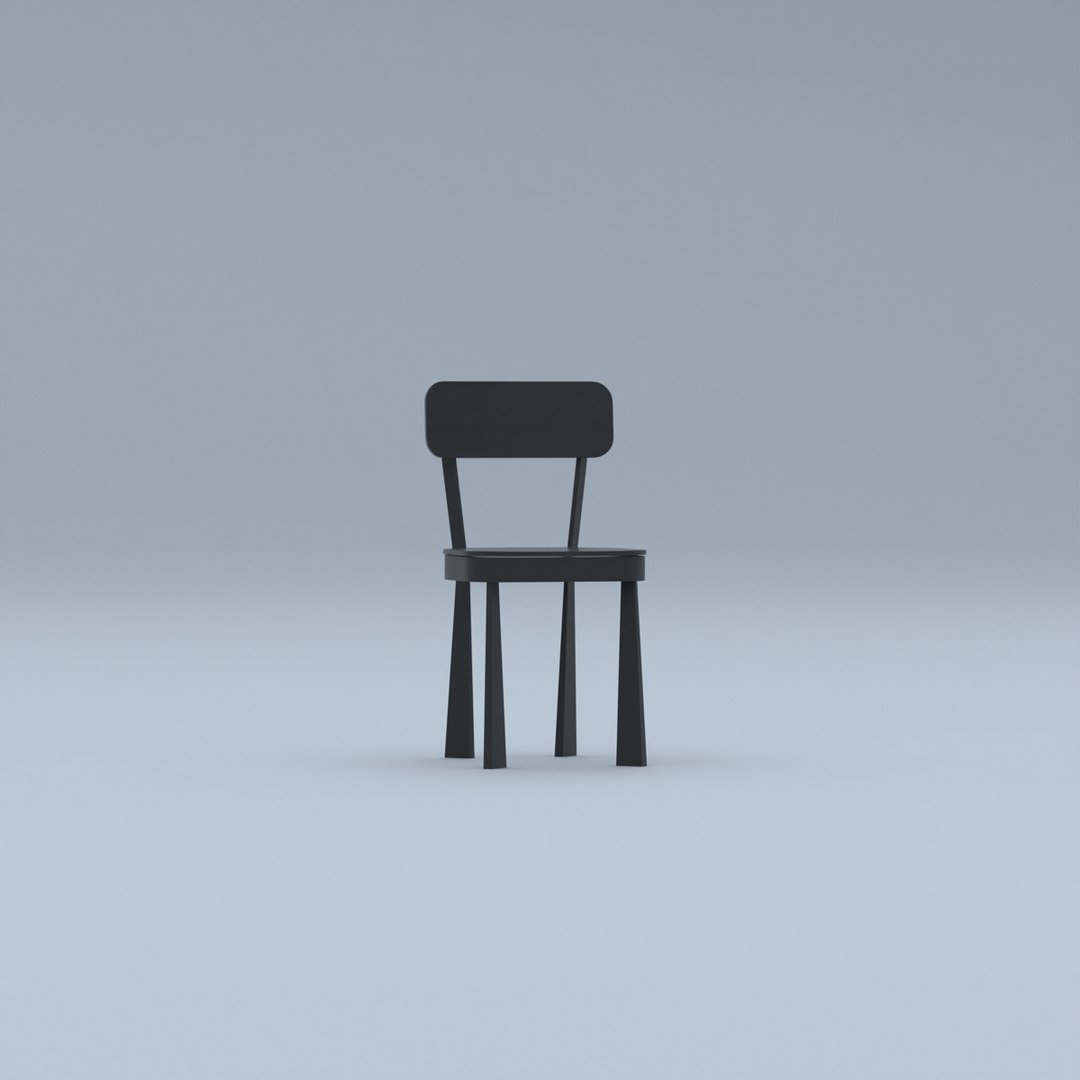 Modern Minimalist Bar Stool 3D Model - TurboSquid 2297701