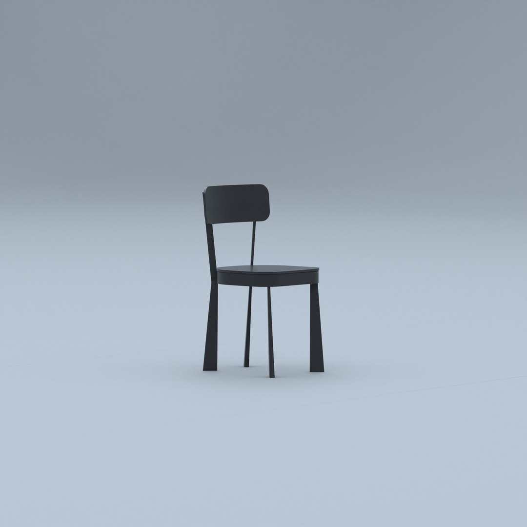Modern Minimalist Bar Stool 3D Model - TurboSquid 2297701