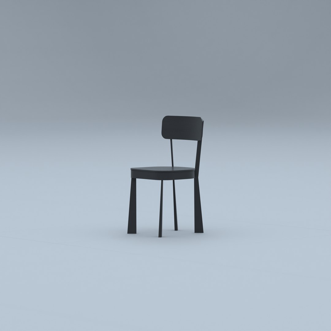 Modern Minimalist Bar Stool 3D Model - TurboSquid 2297701