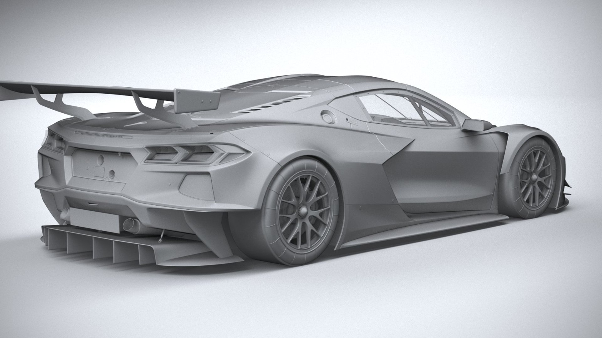 Chevrolet corvette c8 model - TurboSquid 1484001