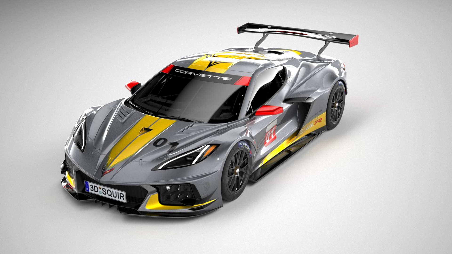 Chevrolet Corvette C8 Model - TurboSquid 1484001