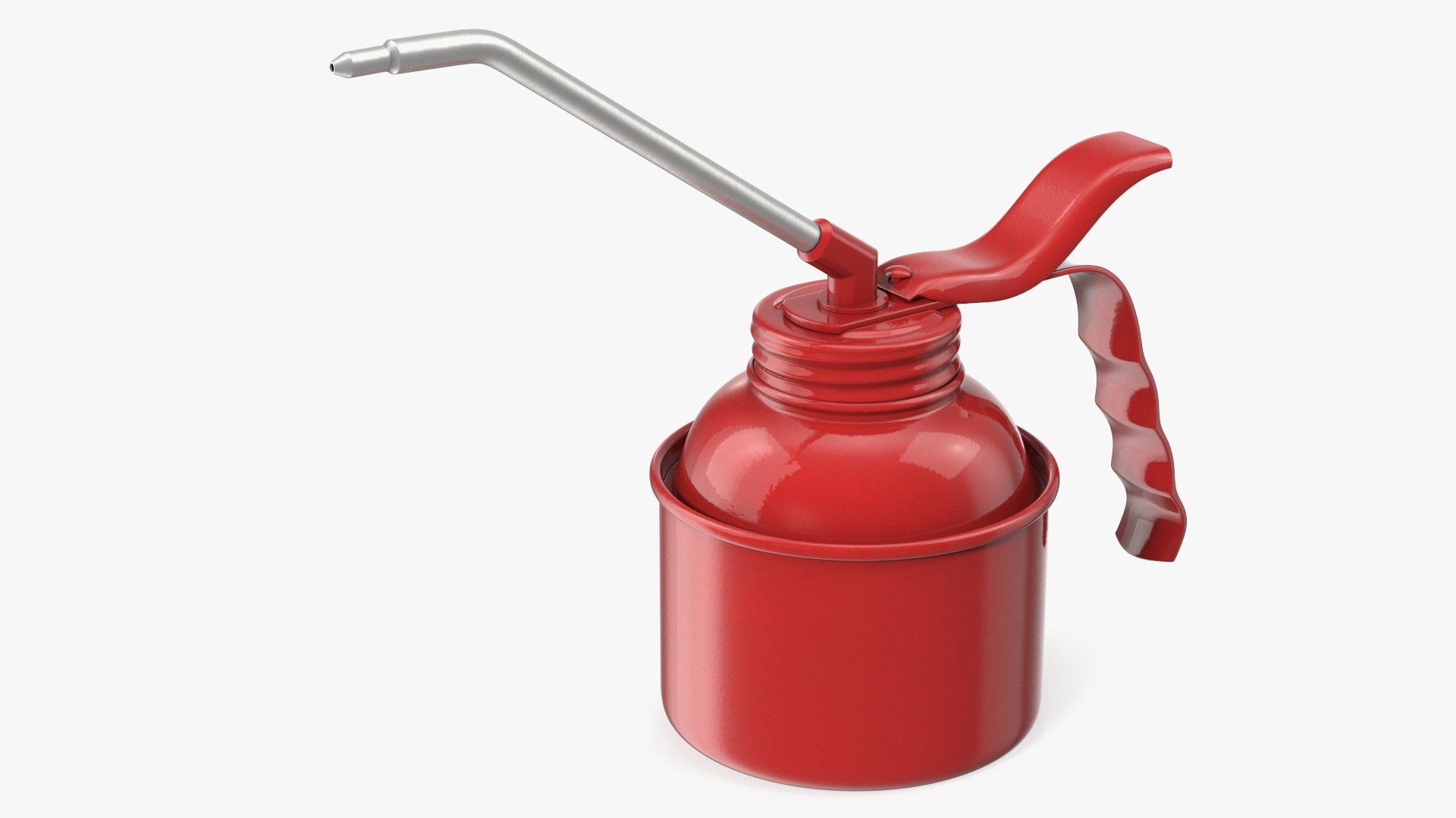 3D model Metal Oiler Red - TurboSquid 2155769
