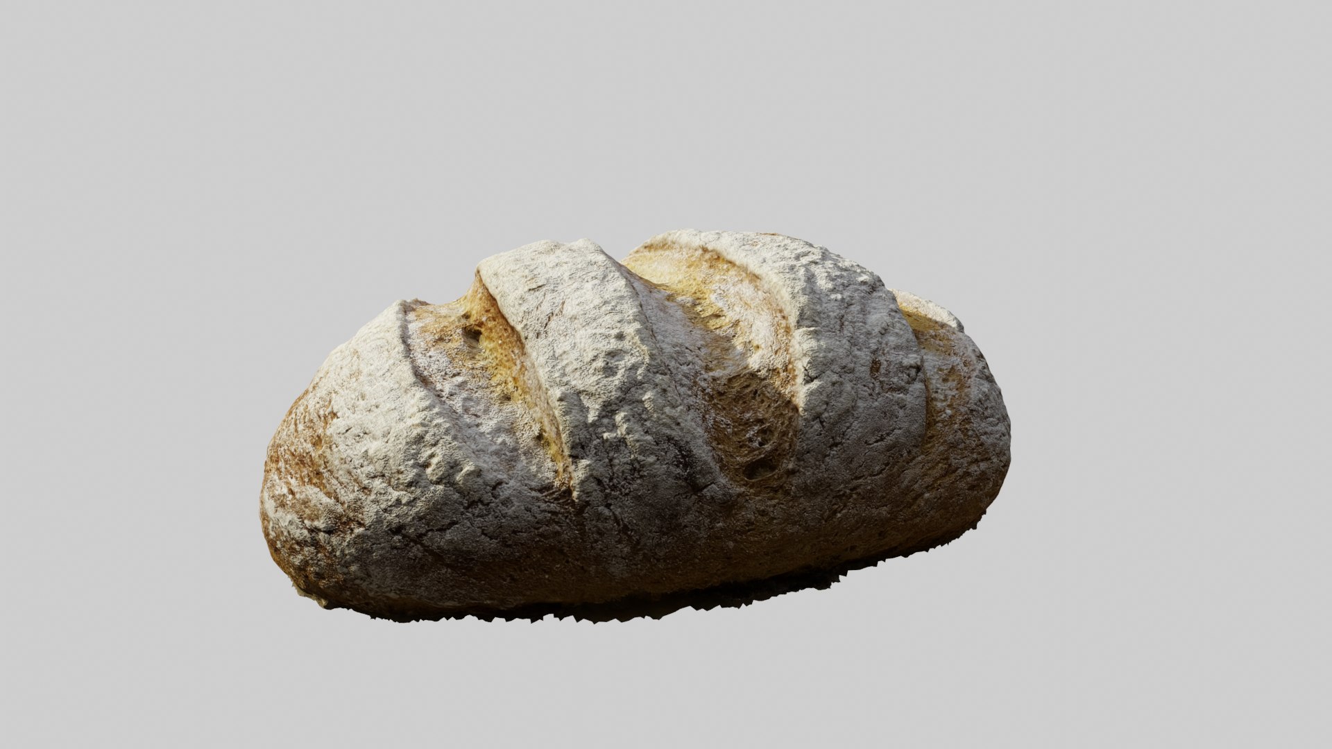 3D Model Honey Saffron Bread - TurboSquid 1900071