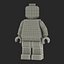 Classic Lego Man 3d Model