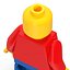 Classic Lego Man 3d Model
