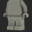 Classic Lego Man 3d Model