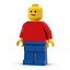 Classic Lego Man 3d Model