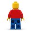 Classic Lego Man 3d Model