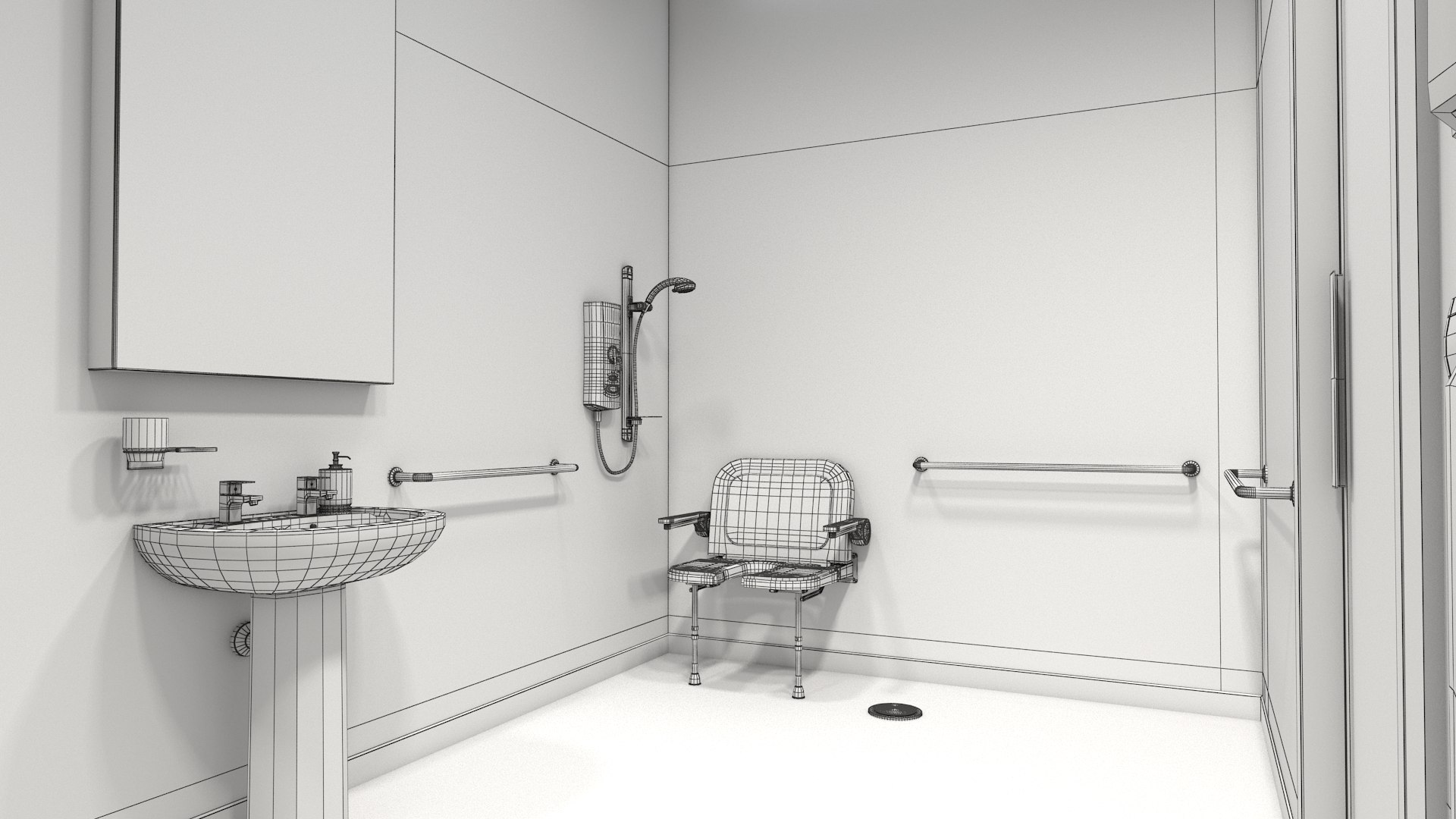 Private Icu Room 3D Model - TurboSquid 1535595
