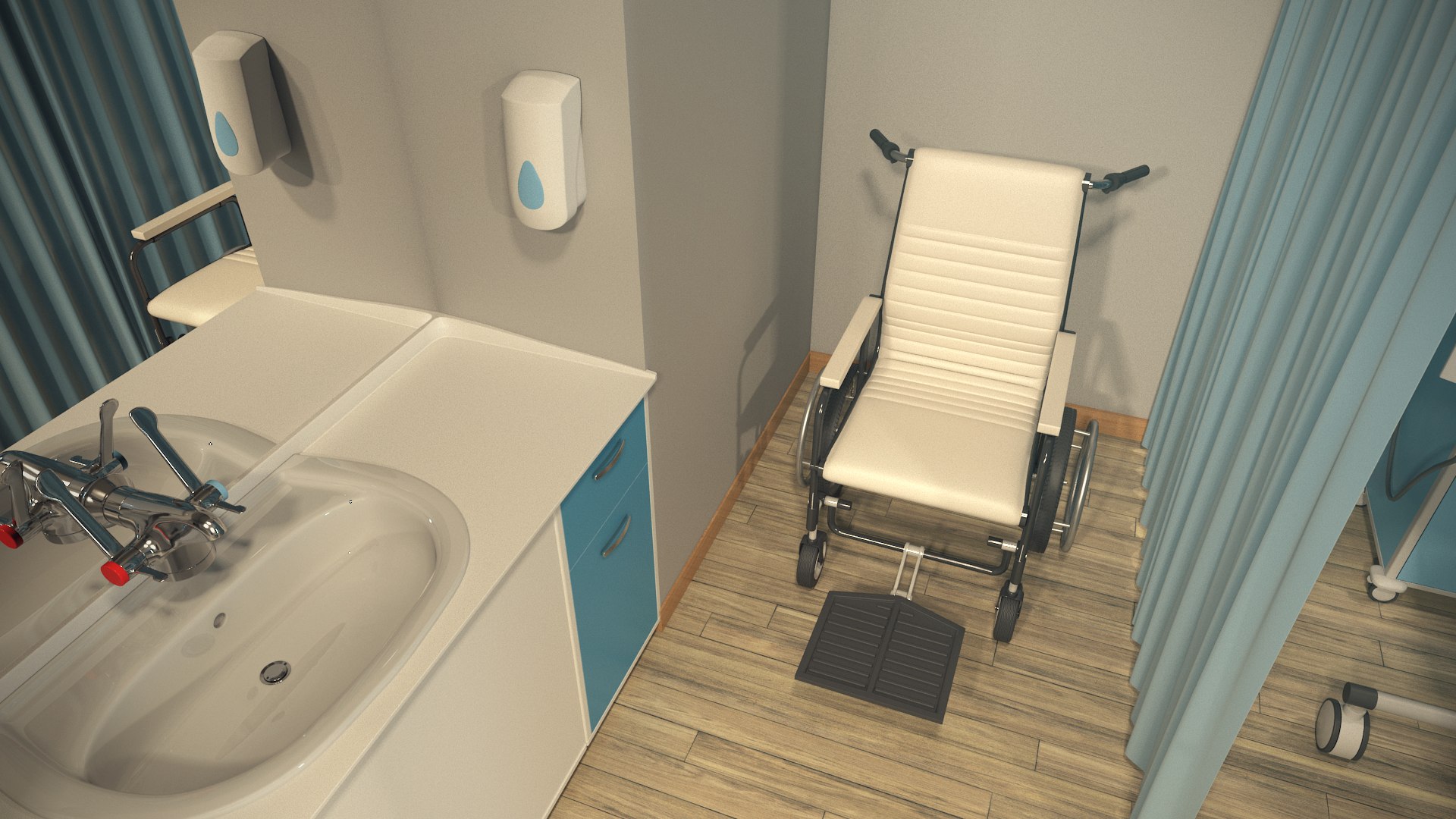 Private Icu Room 3D Model - TurboSquid 1535595