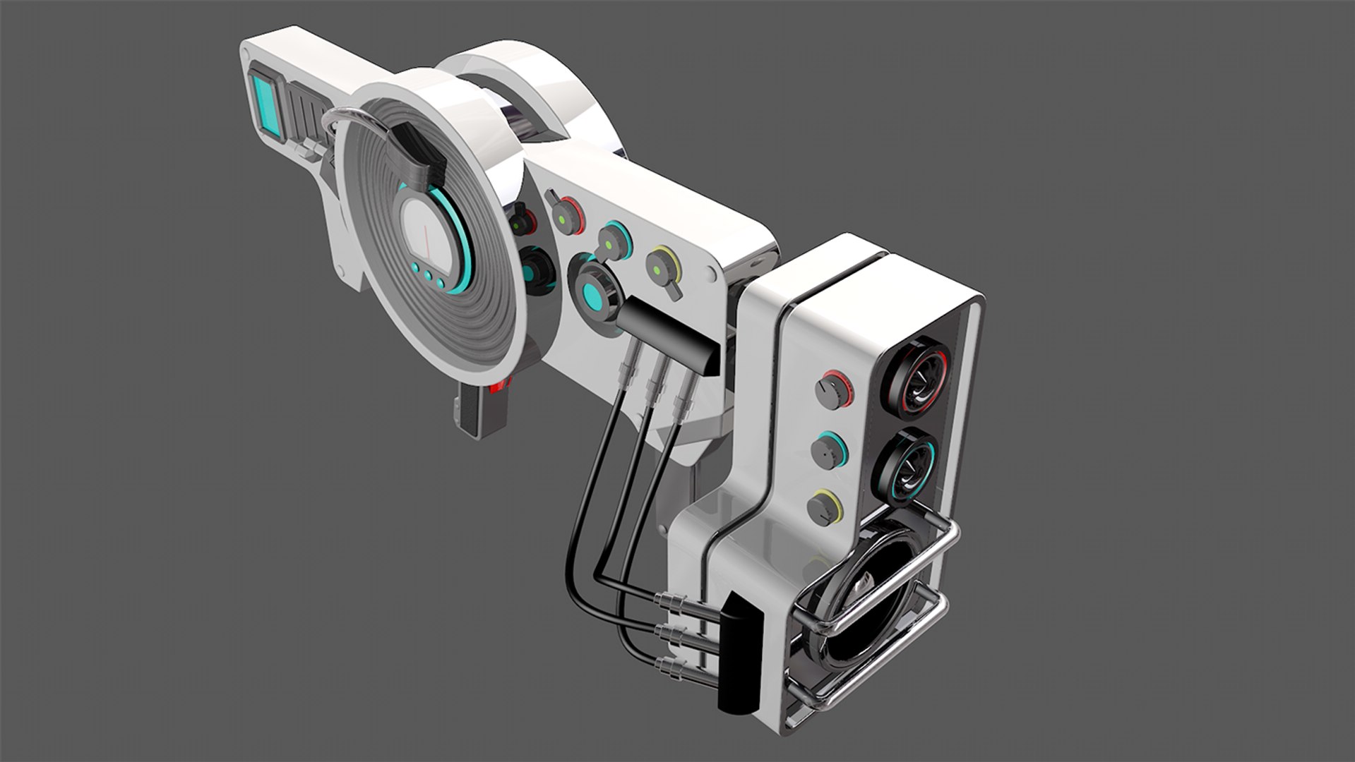 Saints Dubstep Gun 3d Obj