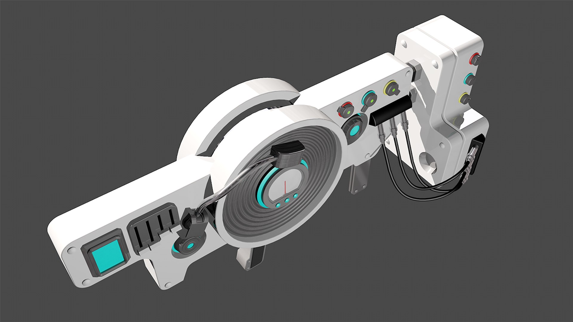 Saints Dubstep Gun 3d Obj