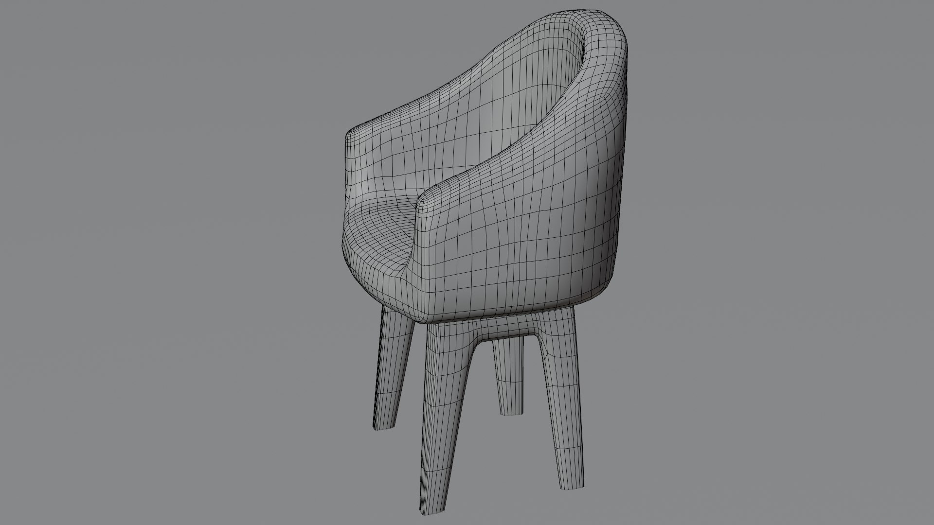 3D Model Low-poly Chairs - 5 Pack - TurboSquid 2261533