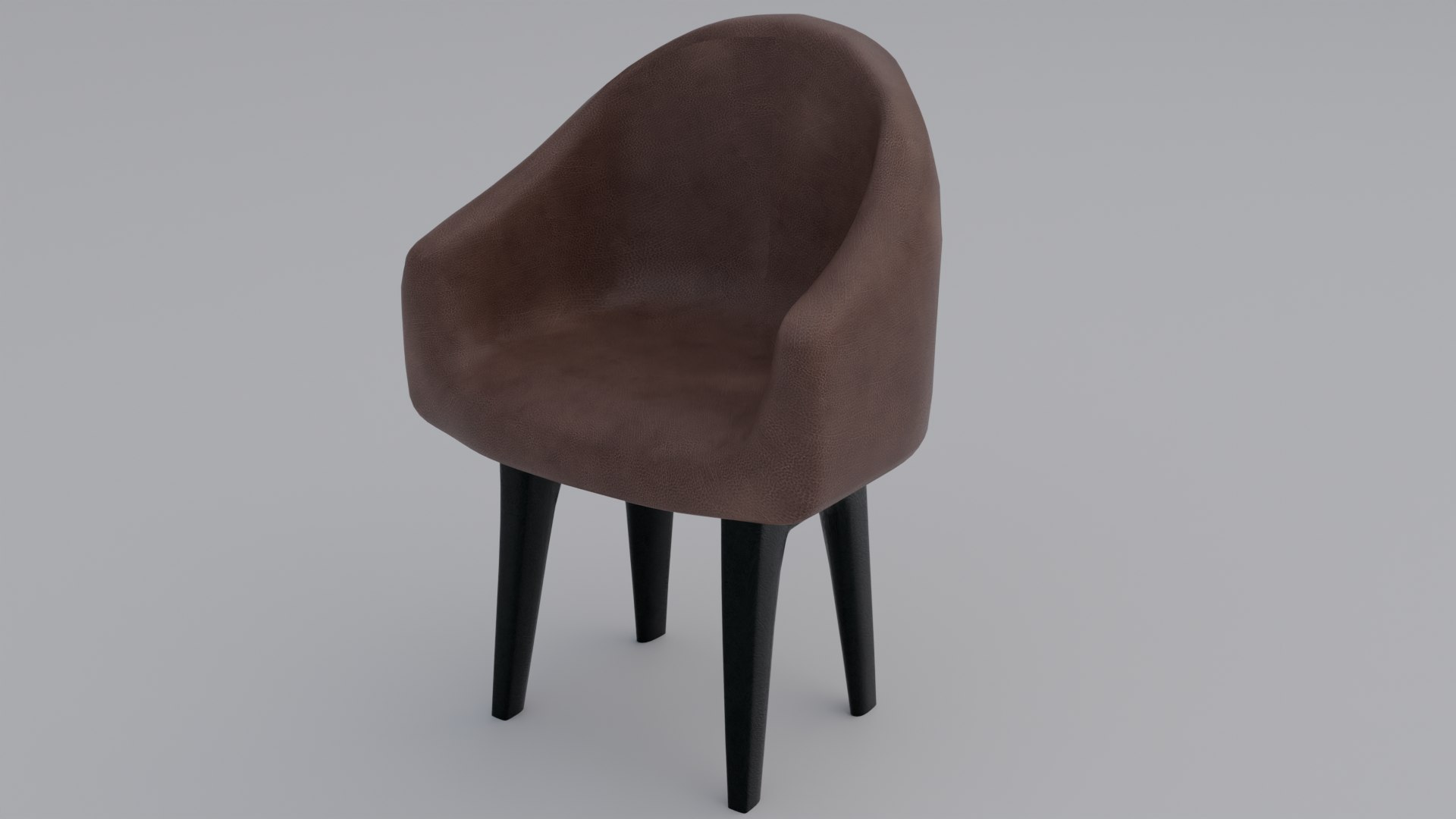 3D Model Low-poly Chairs - 5 Pack - TurboSquid 2261533