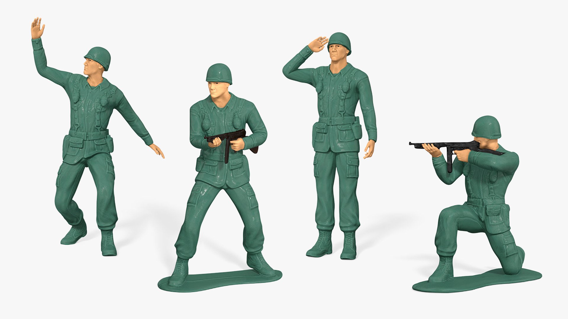 3D Toy Soldiers Collection 2 - TurboSquid 2248769