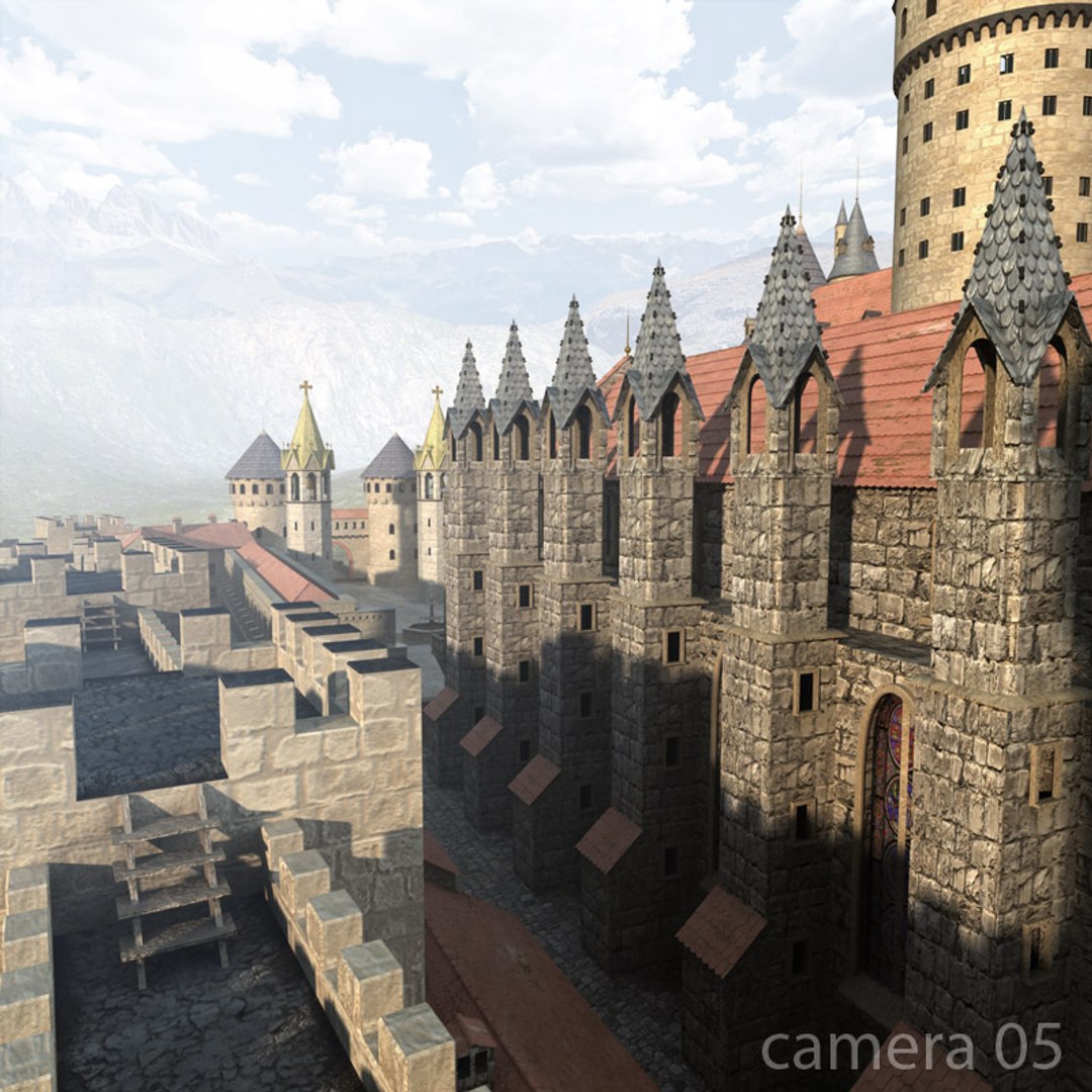 Castle 360 Environment Obj