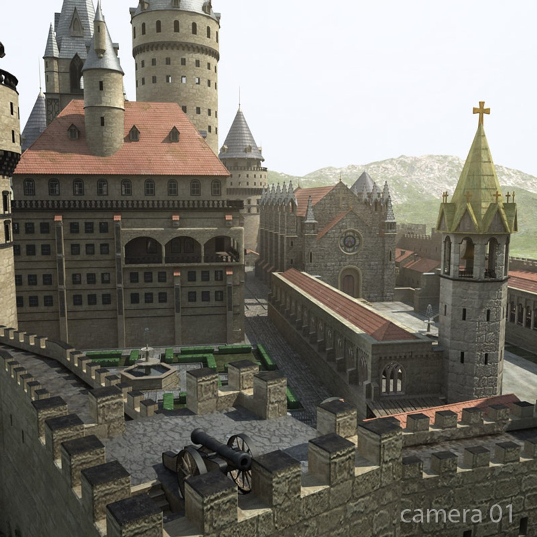 Castle 360 Environment Obj