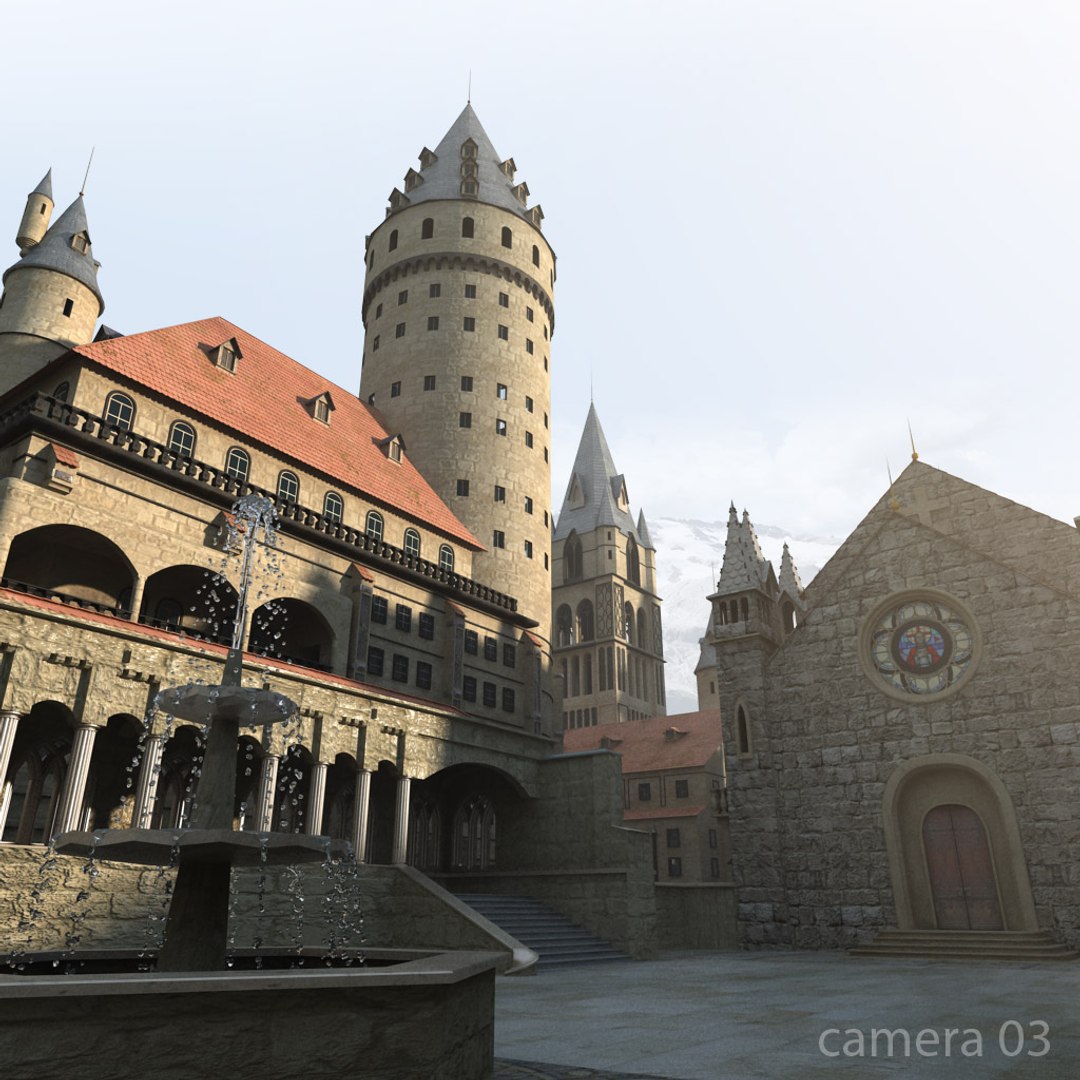 Castle 360 Environment Obj