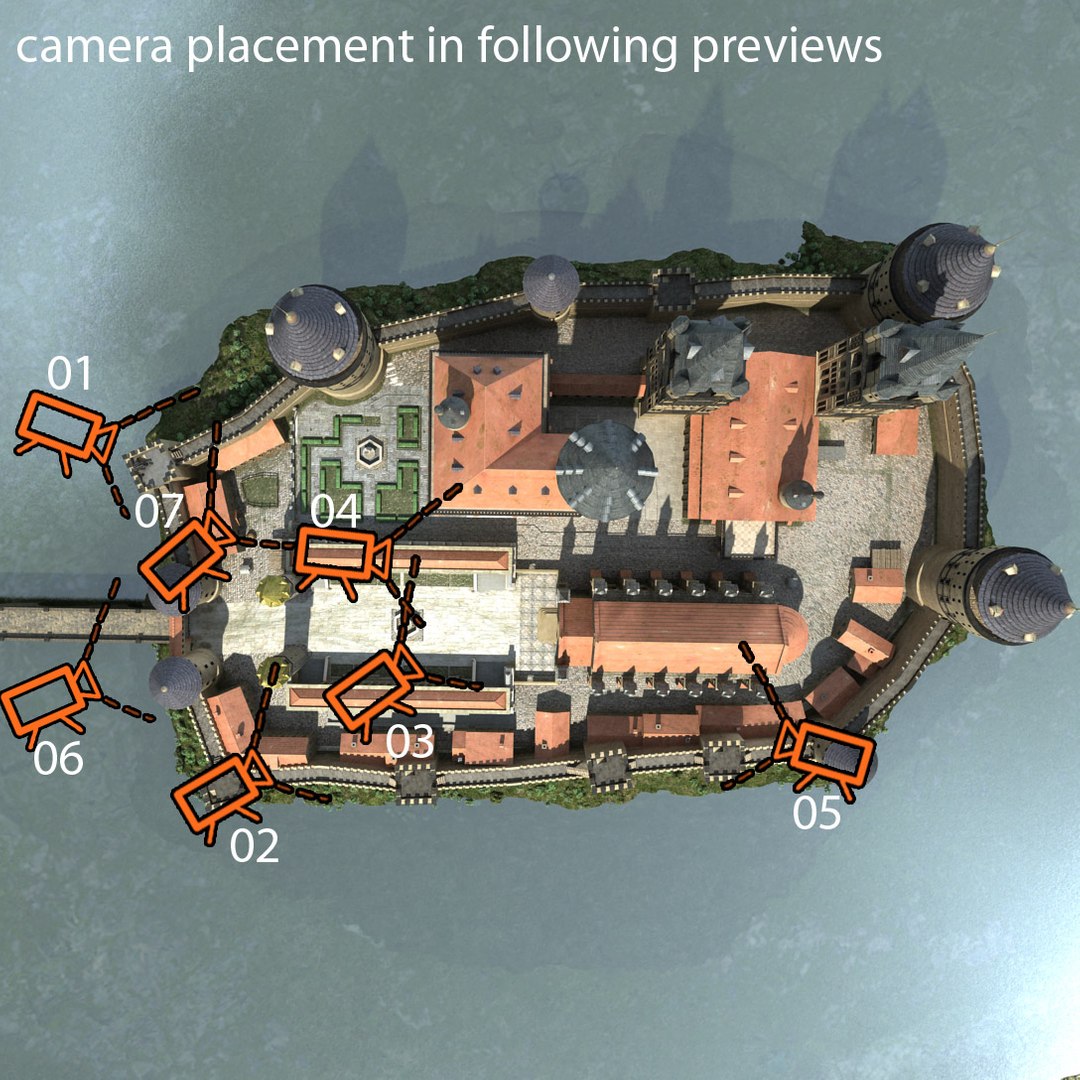 Castle 360 Environment Obj