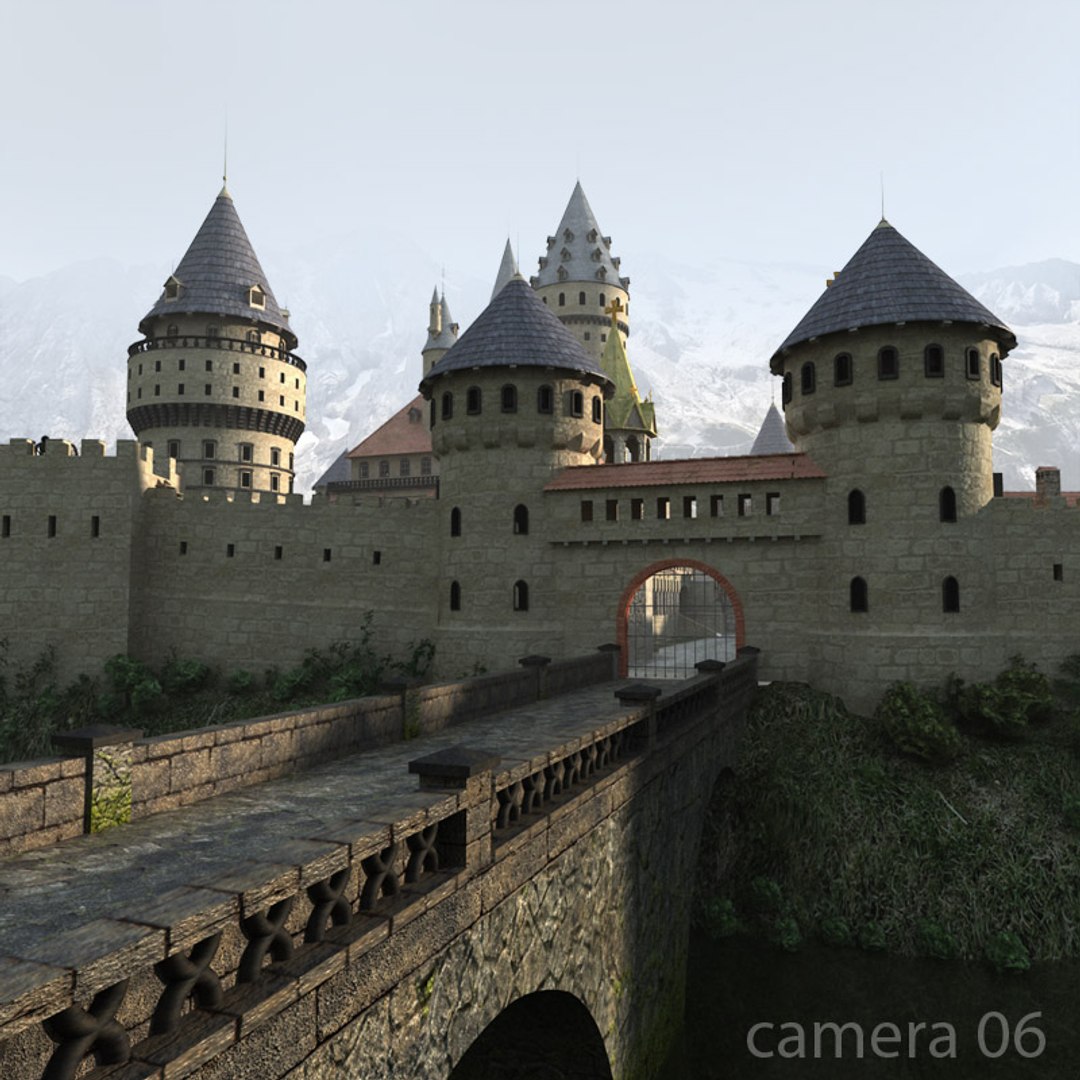 Castle 360 Environment Obj