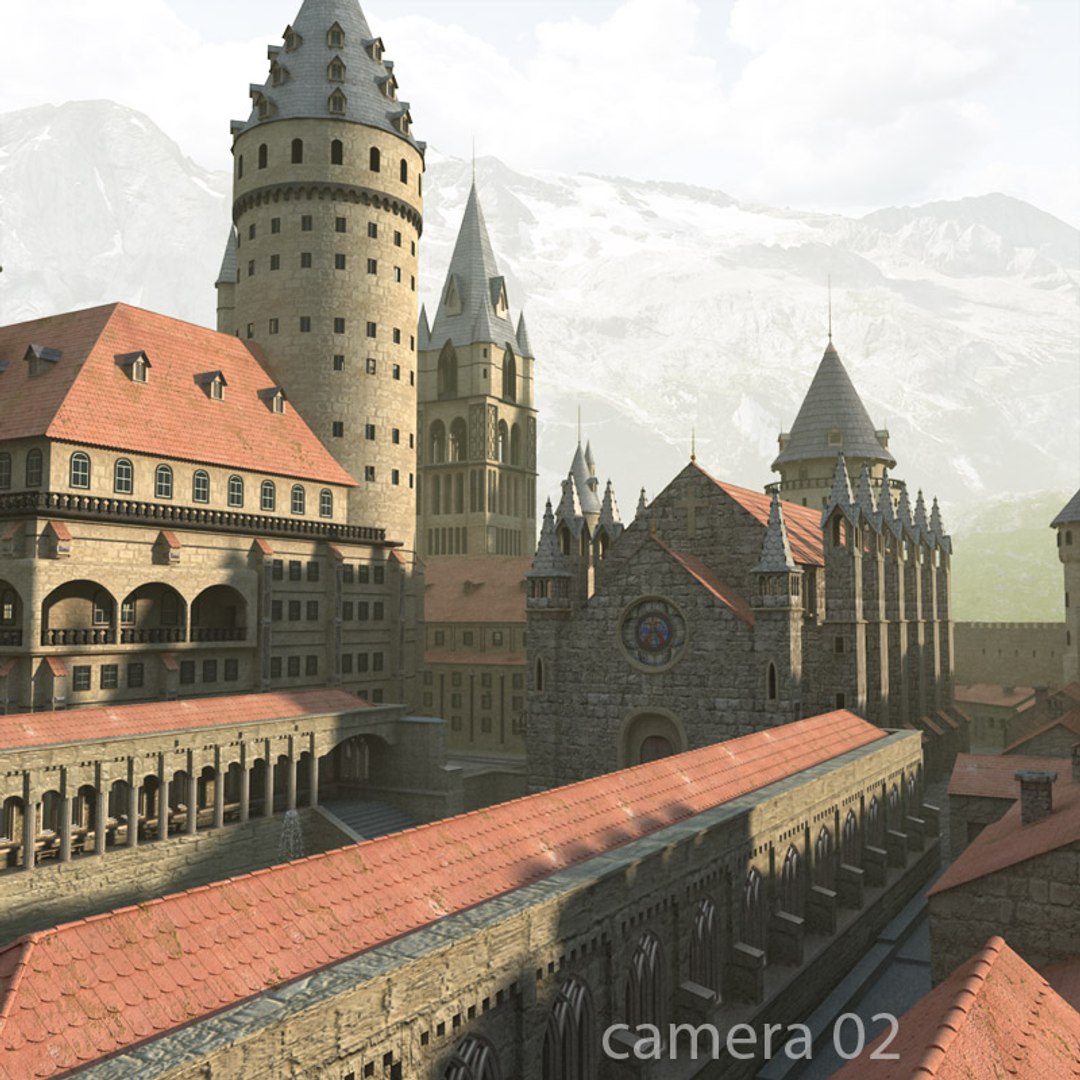 Castle 360 Environment Obj