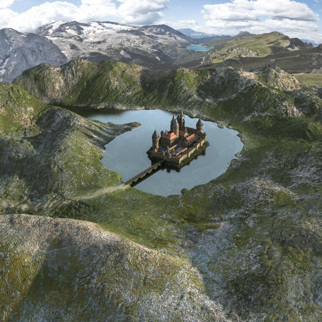 Castle 360 Environment Obj