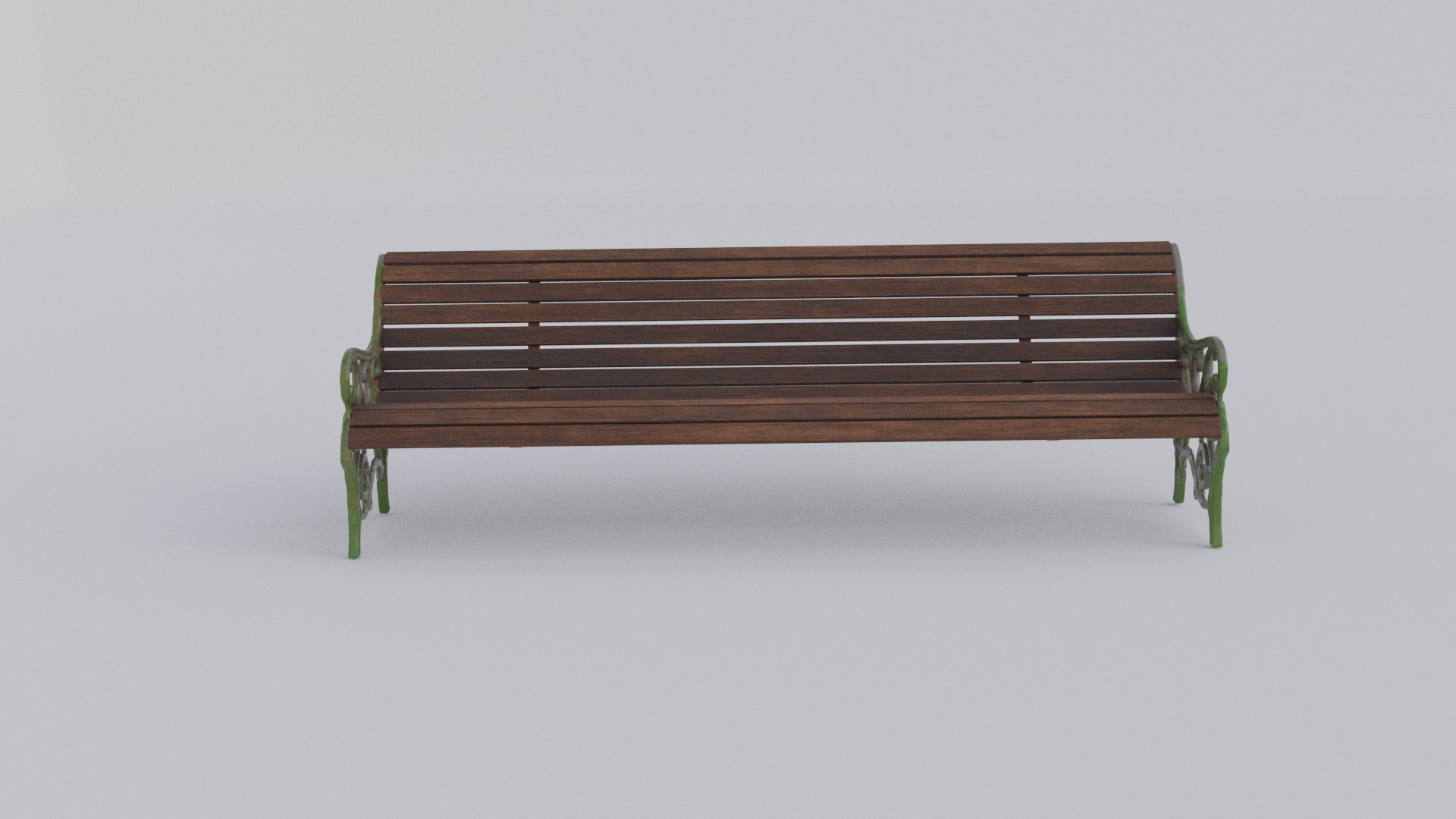 Garden Bench 3D Model - TurboSquid 2281079