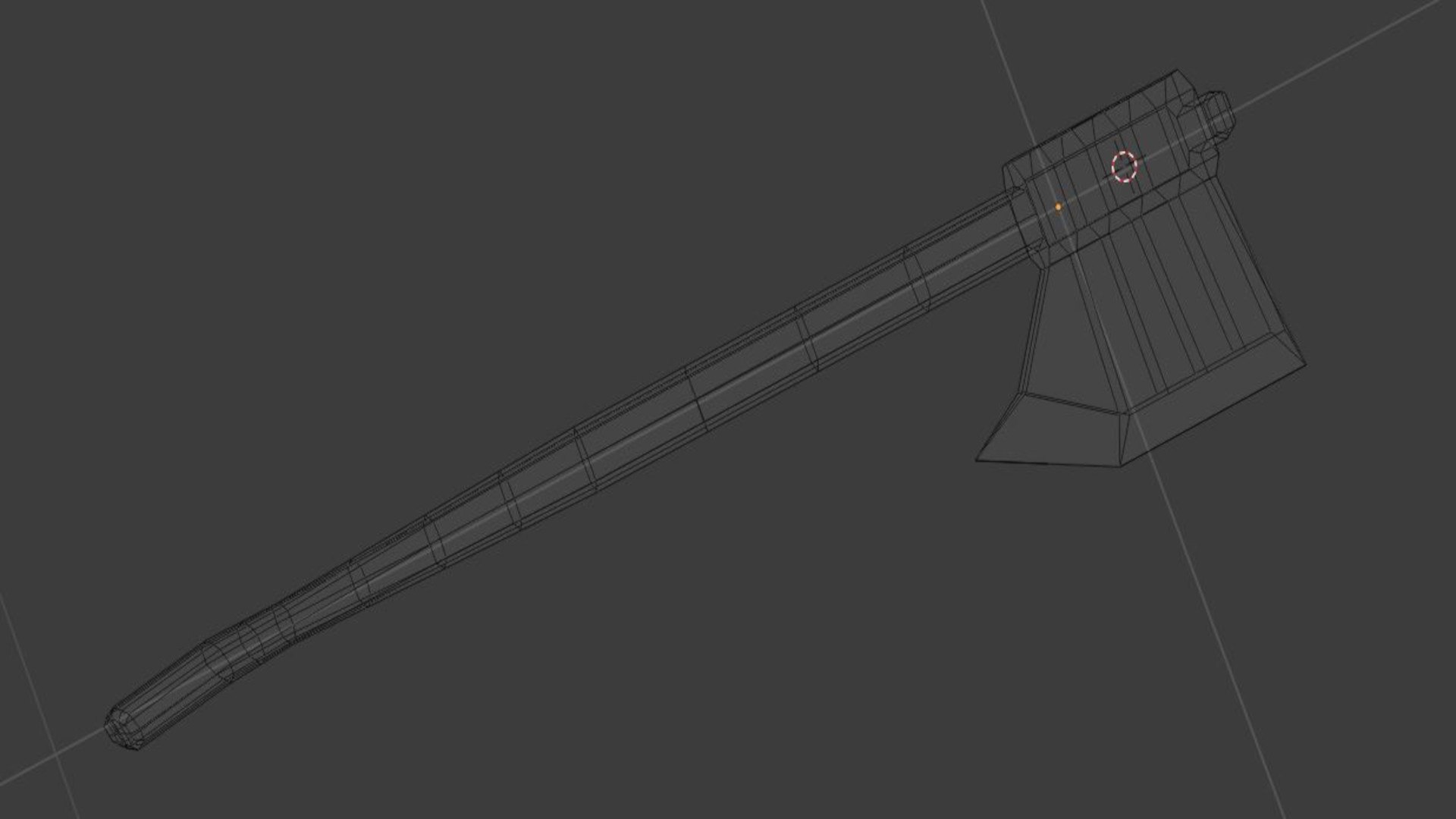 3D Axe Low-poly Model - TurboSquid 2412445